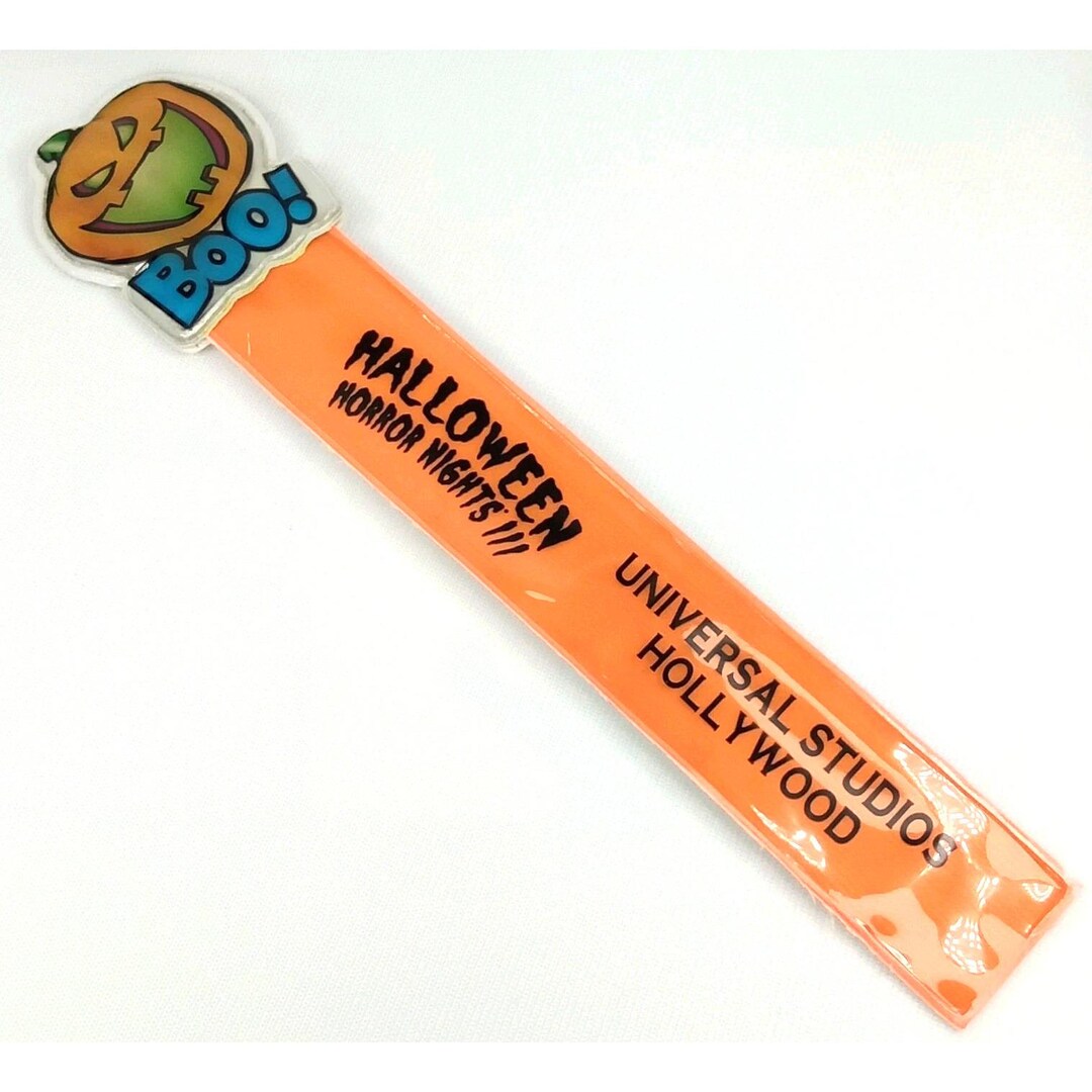 Vintage Halloween Horror Nights III Universal Studios Slap Bracelet ...