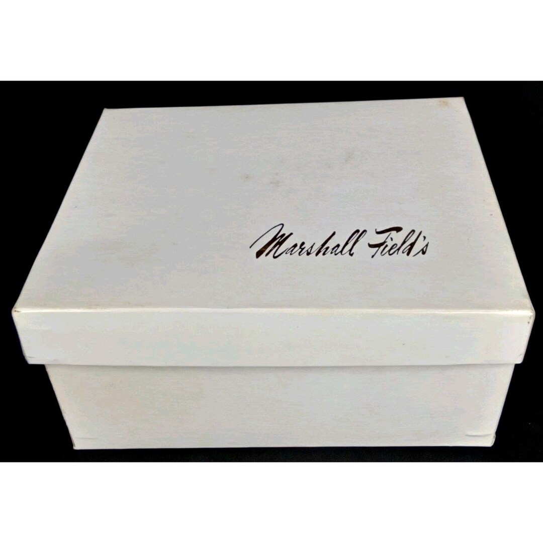 Vintage Marshall Field's Gift Box & Lid With Provenance Store 10 ...