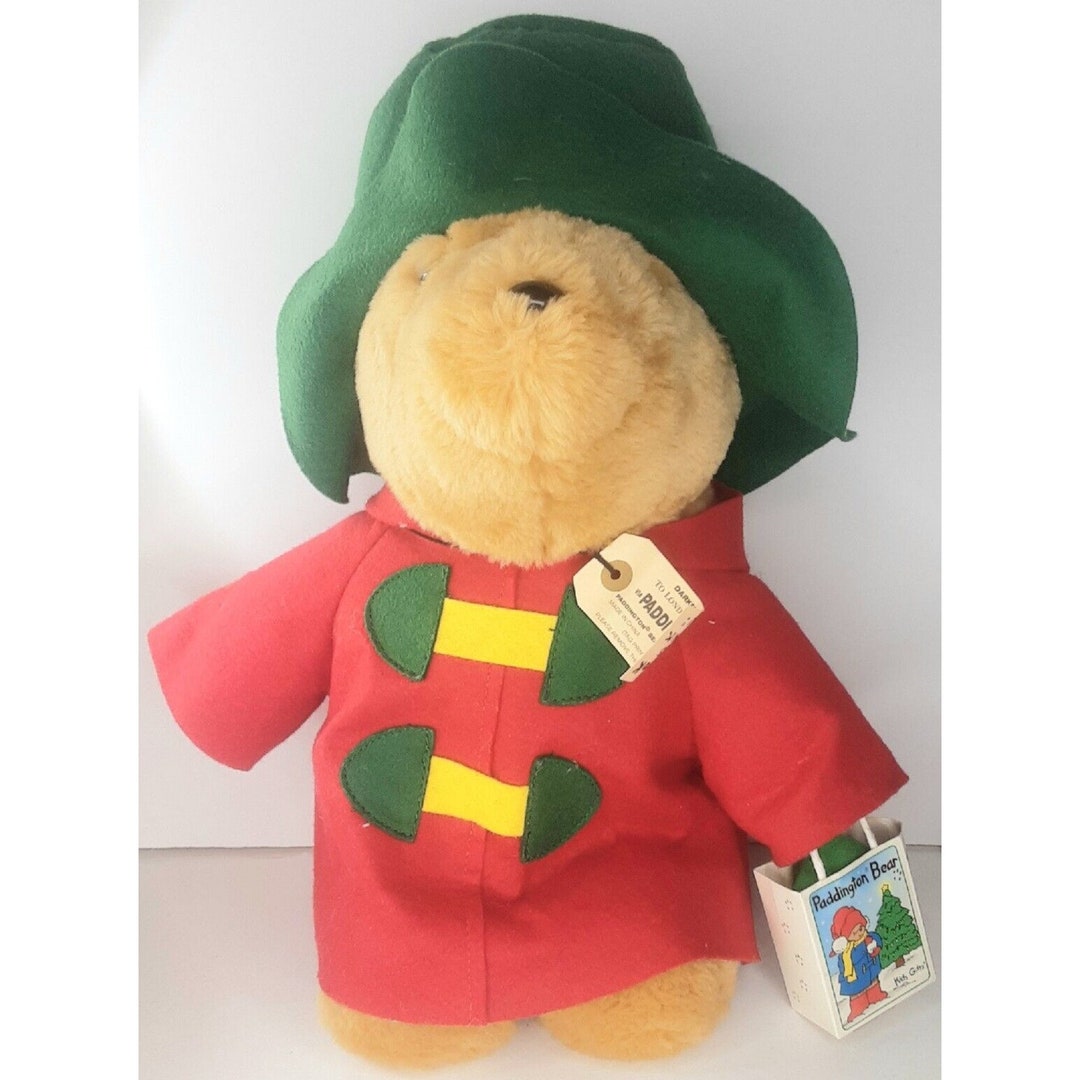 Paddington Bear to London England Plush Doll Sears Kids Vintage Toy - Etsy