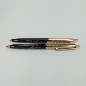 MCM Salesman Sample Advertisement Ink Pen Black Best Point Set of 2 ...