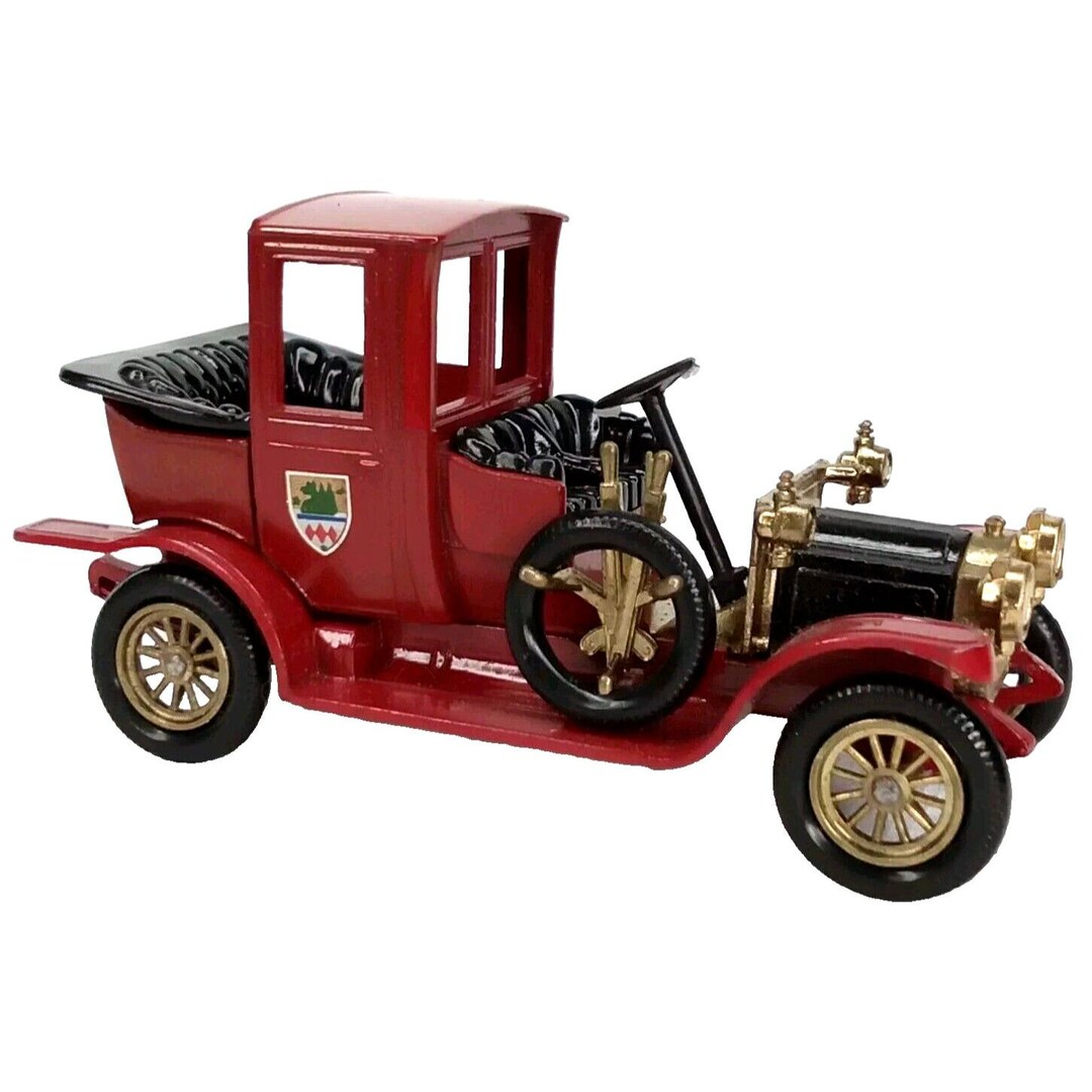 MCM Matchbox Lesney Models of Yesteryear Packard Landaulet Red Die-cast ...