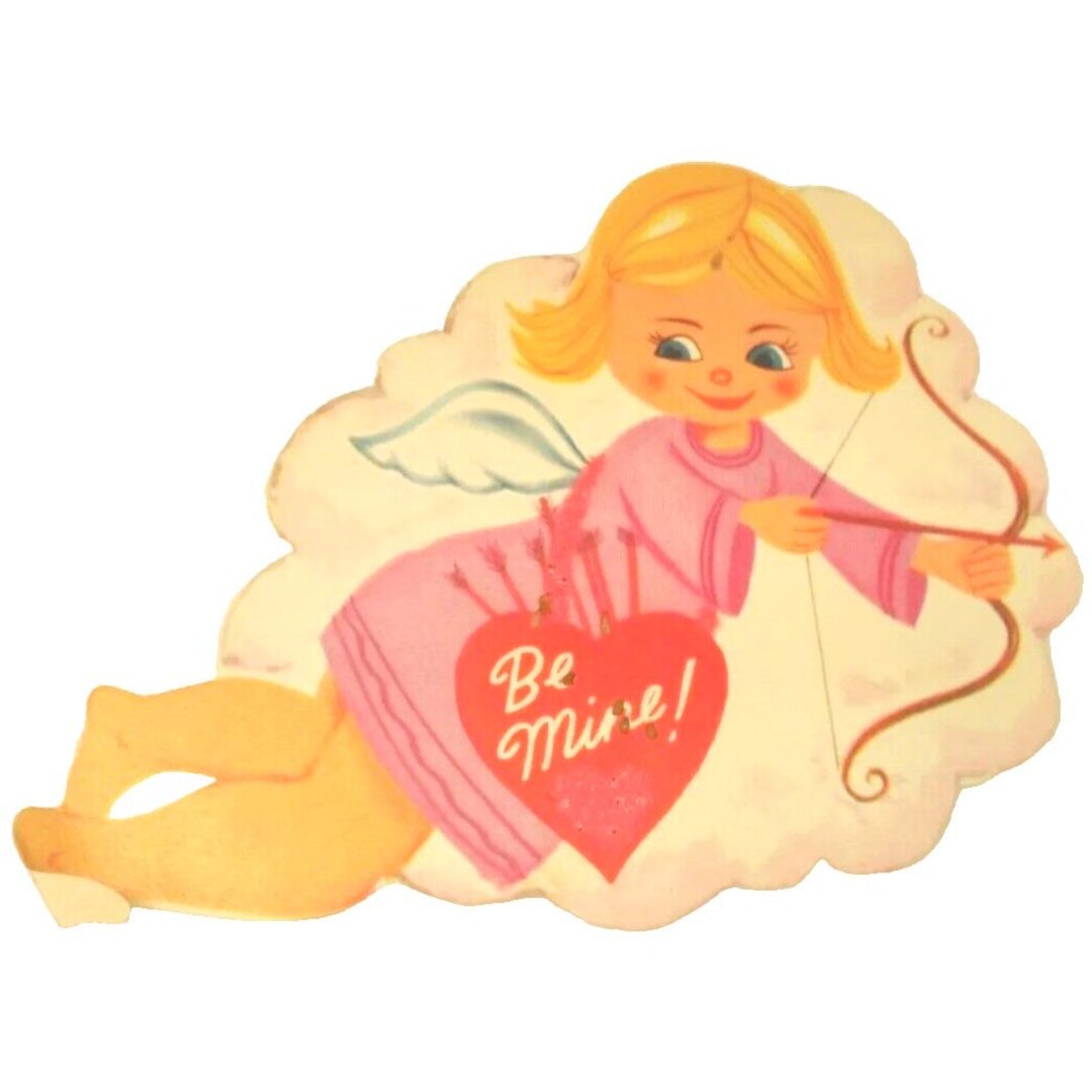 MCM Valentine Girl Cupid Be Mine Unused - Etsy