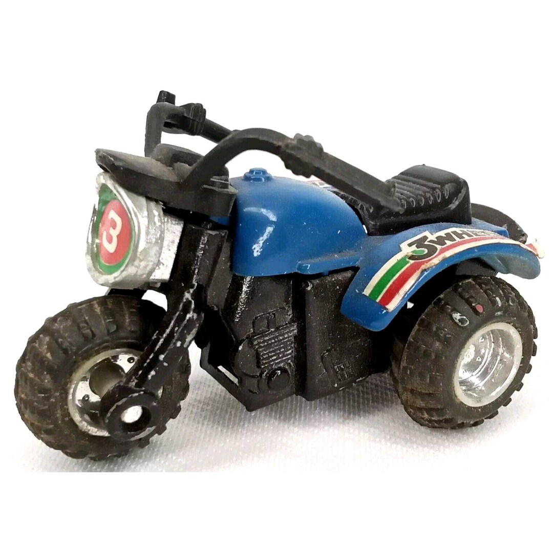 Vintage Toy ATV Tootsietoy 3 Wheeler Blue Honda ATC 1980s Rare - Etsy
