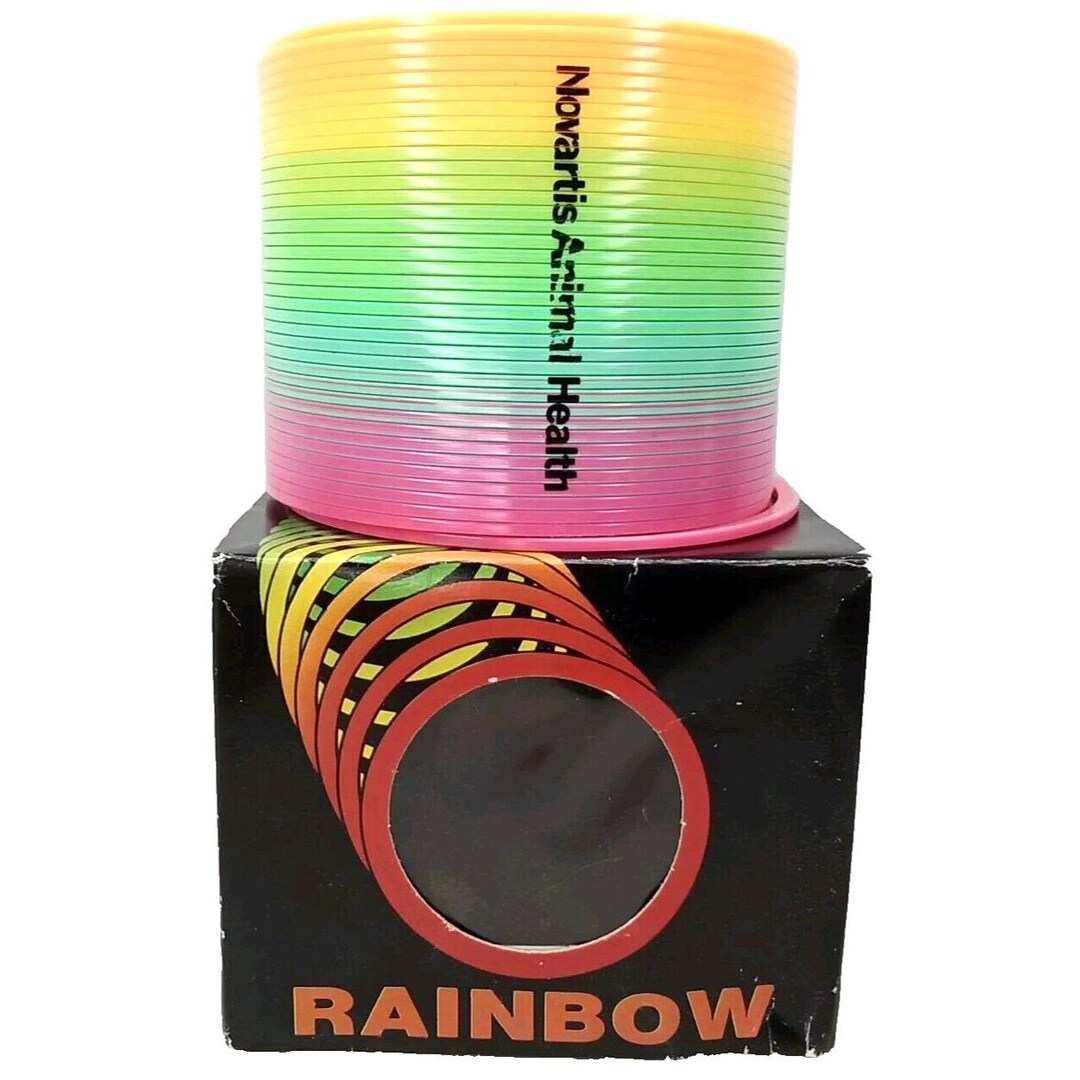Plastic Rainbow Spring With Original Box Advertisement - Etsy