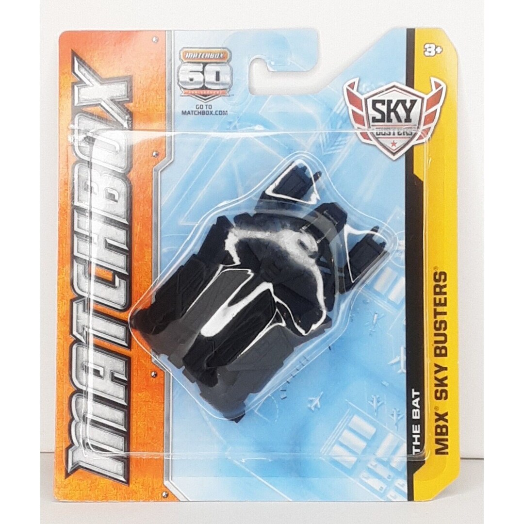 Matchbox Sky Busters Gotham City Batman the Bat 2012 Diecast Car New in ...