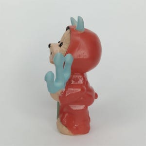 Halloween Bear Red Devil Trick or Treating Enesco Resin Figurine - Etsy