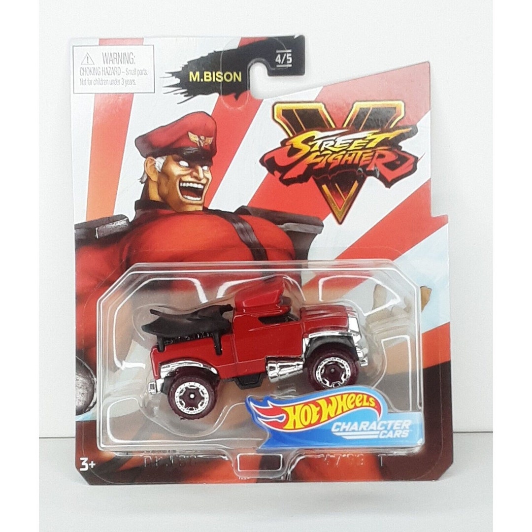 Mattel Capcom Hot Wheels Street Fighter M Bison 2019 Diecast Car New in ...