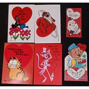 Pink Panther Valentine Cards - Etsy