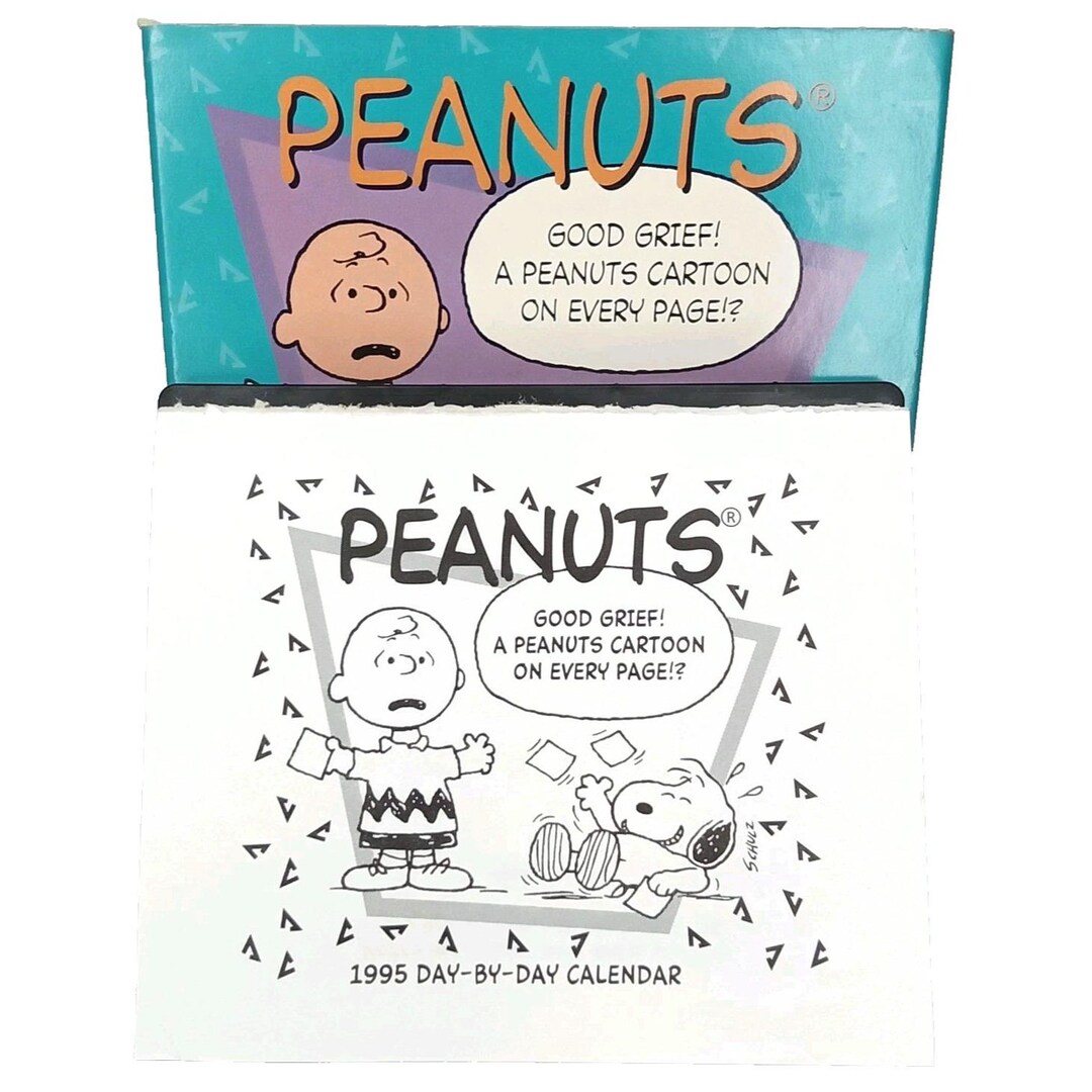 Vintage Calendar the Peanuts Gang Hallmark With the Original Box 1995 ...