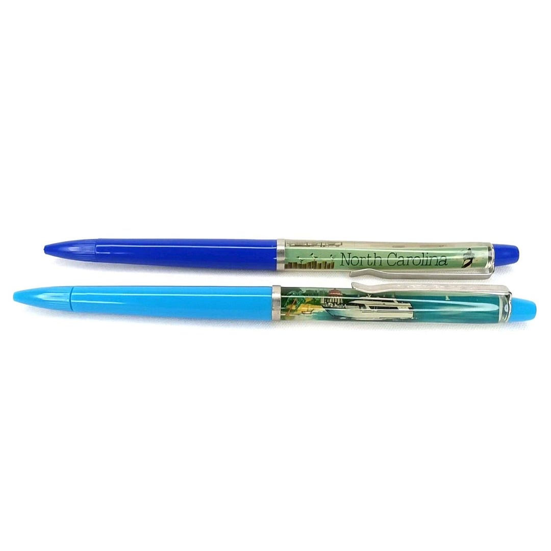 Mid Century 1950s Eskesen Vintage Floating Action Pen Set of 2 Made in ...