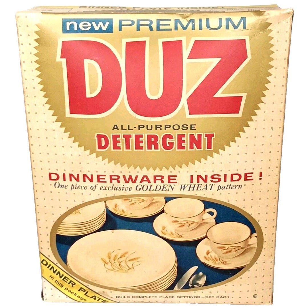 MCM All Purpose Detergent Duz Procter & Gamble Sealed 1950s Old Stock ...