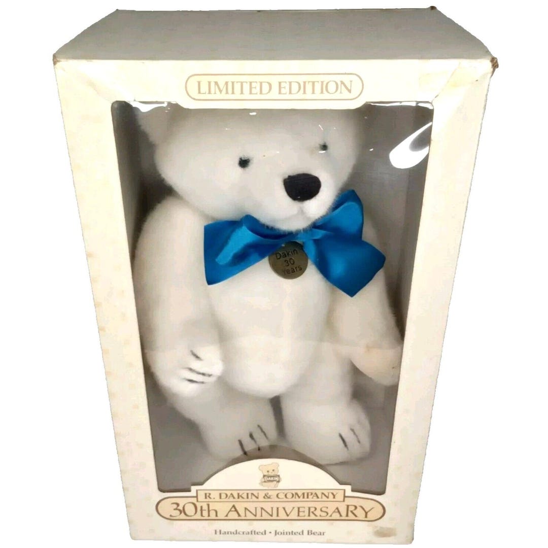 R Dakin & Company 30th Anniversary Jointed Bear With Original Box and ...