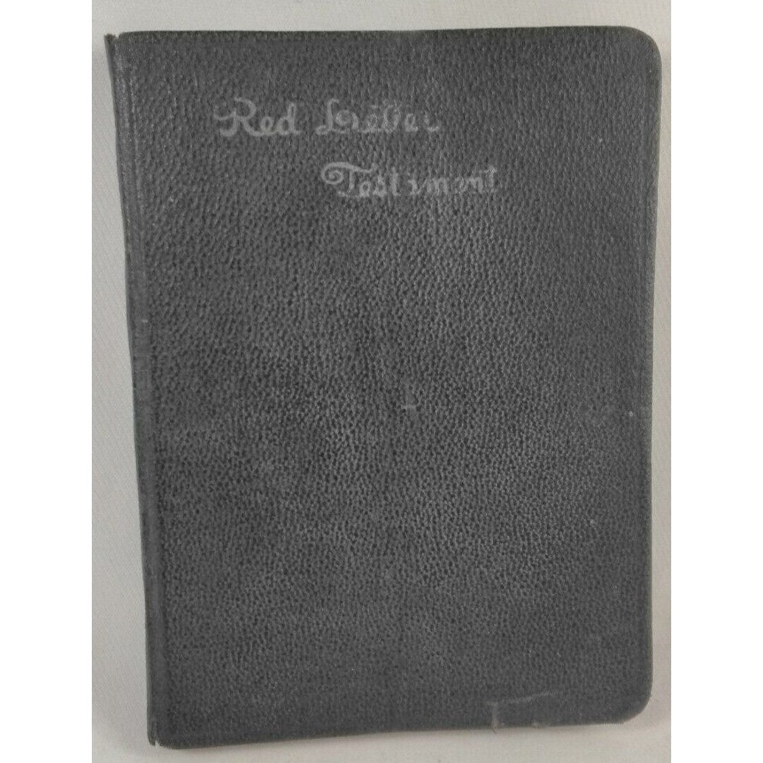 Red Letter Testament New Testament John C Winston Co Leather Cover - Etsy