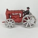 Ford Arcade Tractor Red Cast Iron Vintage Agriculture Farm Toy - Etsy