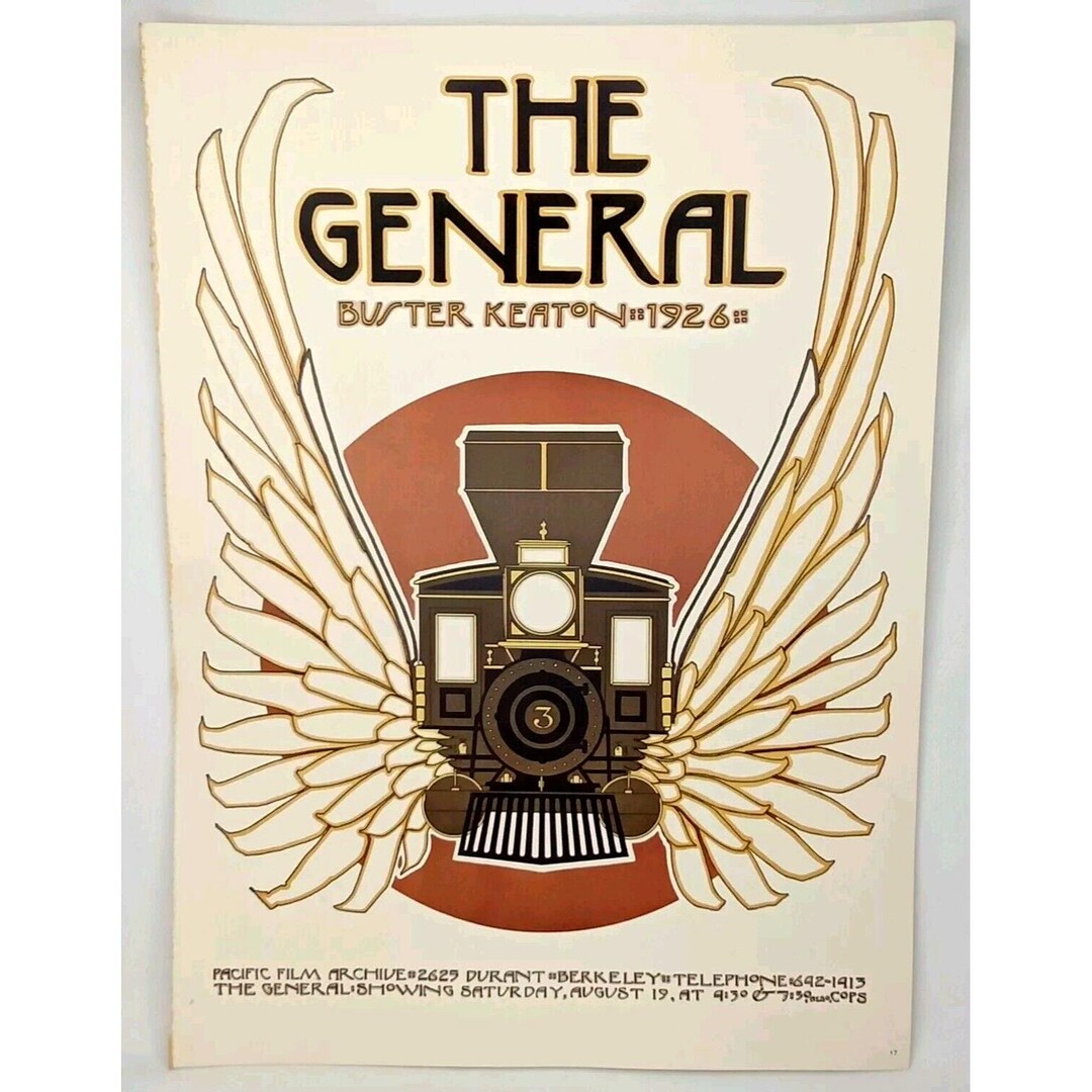 The General David Lance Goines Poster Four Color Process Art Print 1978 ...