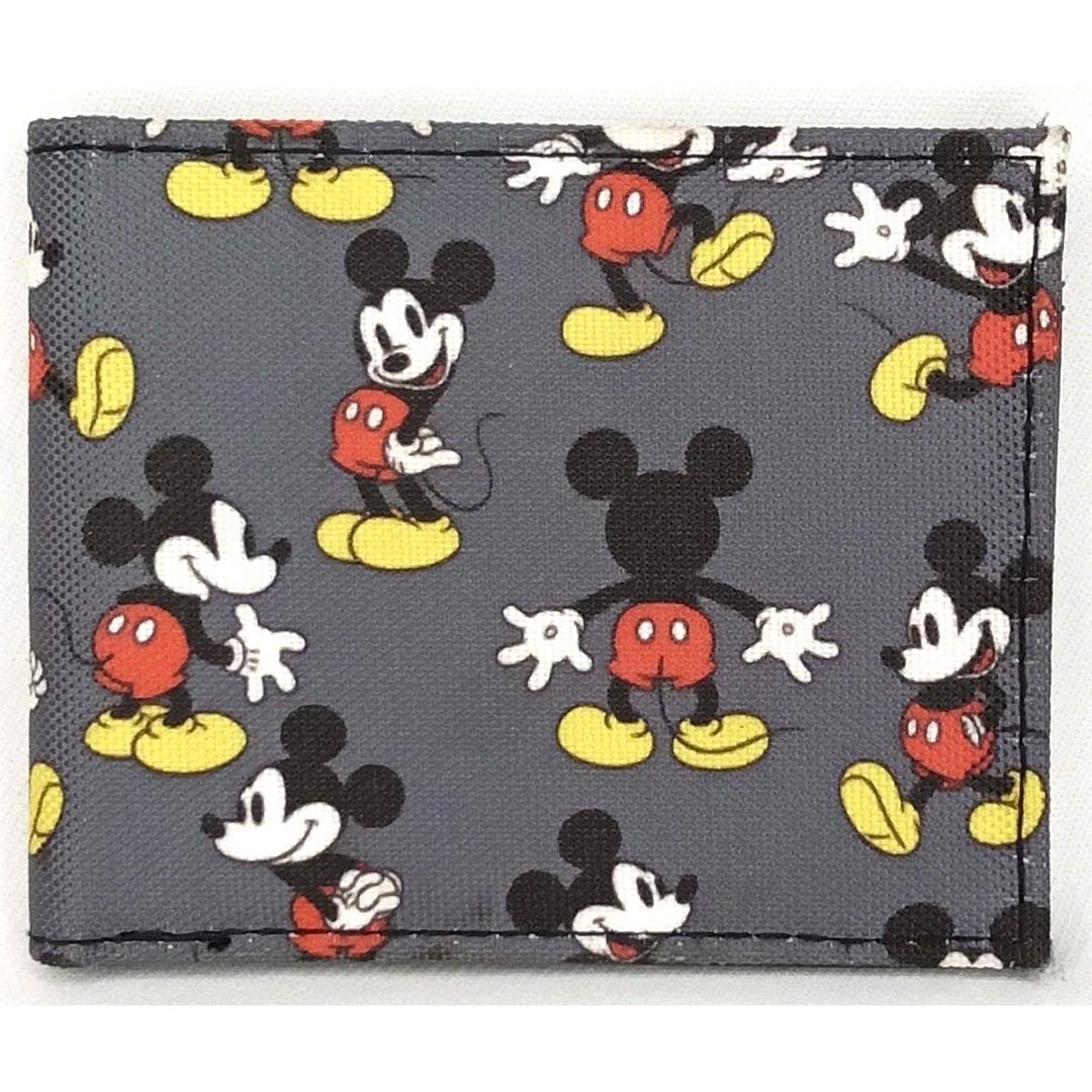 Vintage Disney Mickey Mouse Bi-fold Wallet Unisex Card Holder 1990s - Etsy