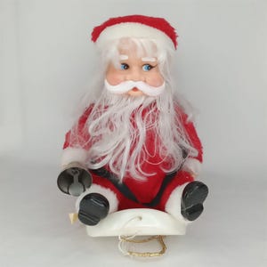 Christmas Santa Claus Woolworth's Bump N Go Battery Operated Toy ...