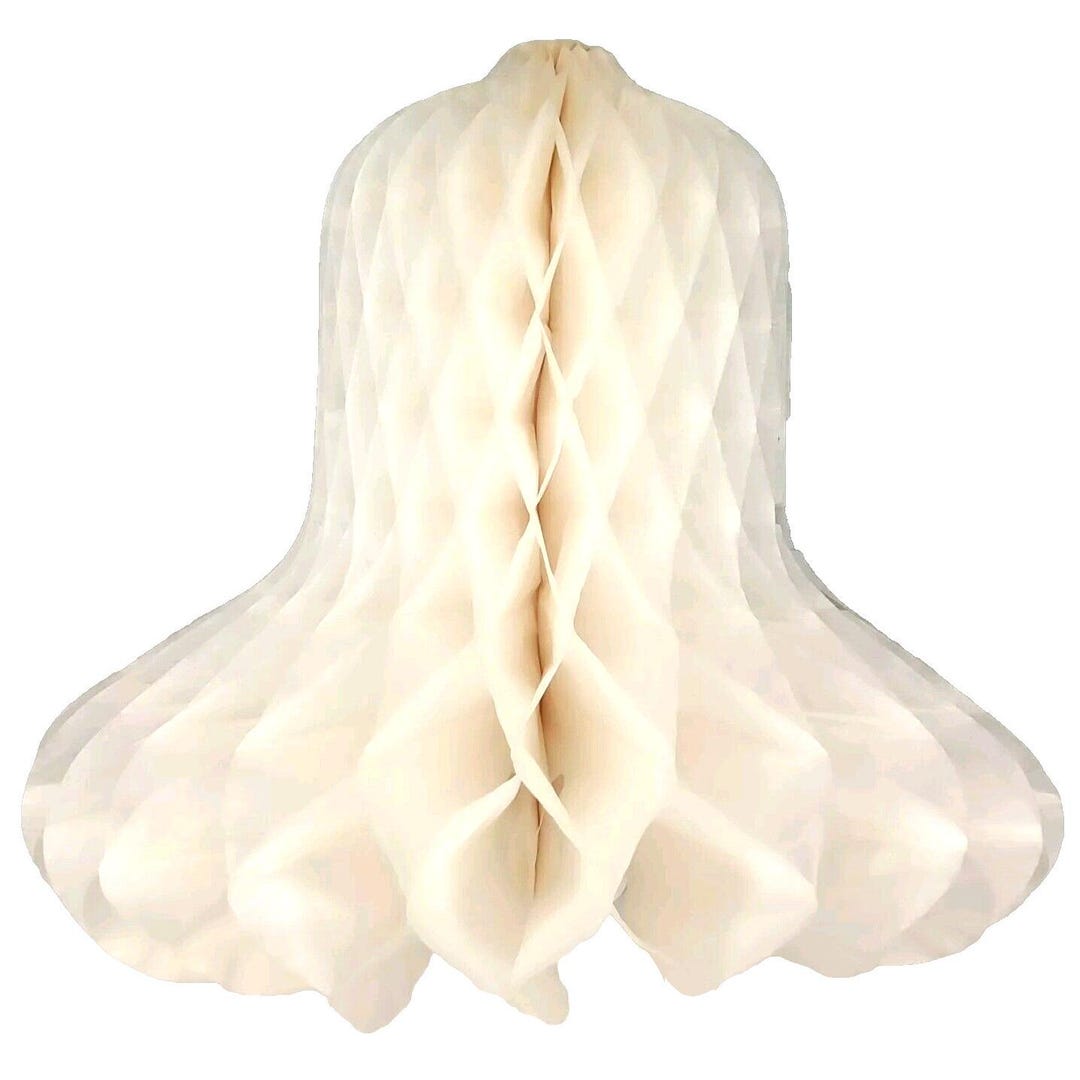 Christmas Honeycomb Paper Bell Doublglo 1959 Holiday Decor - Etsy