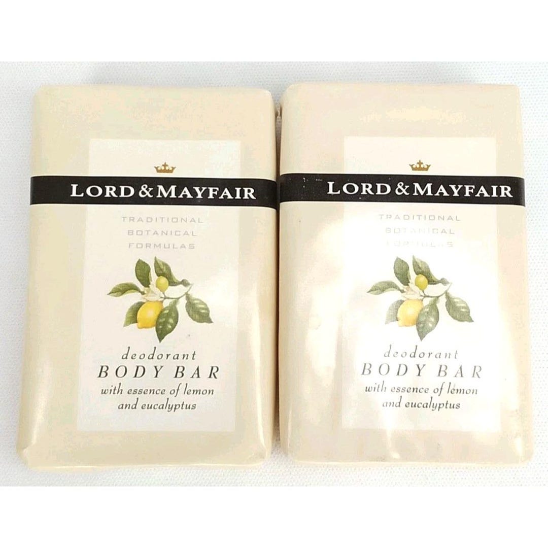 Vintage Soap Lord & Mayfair Deodorant Body Bar in Paper Wrap 1980s Old ...