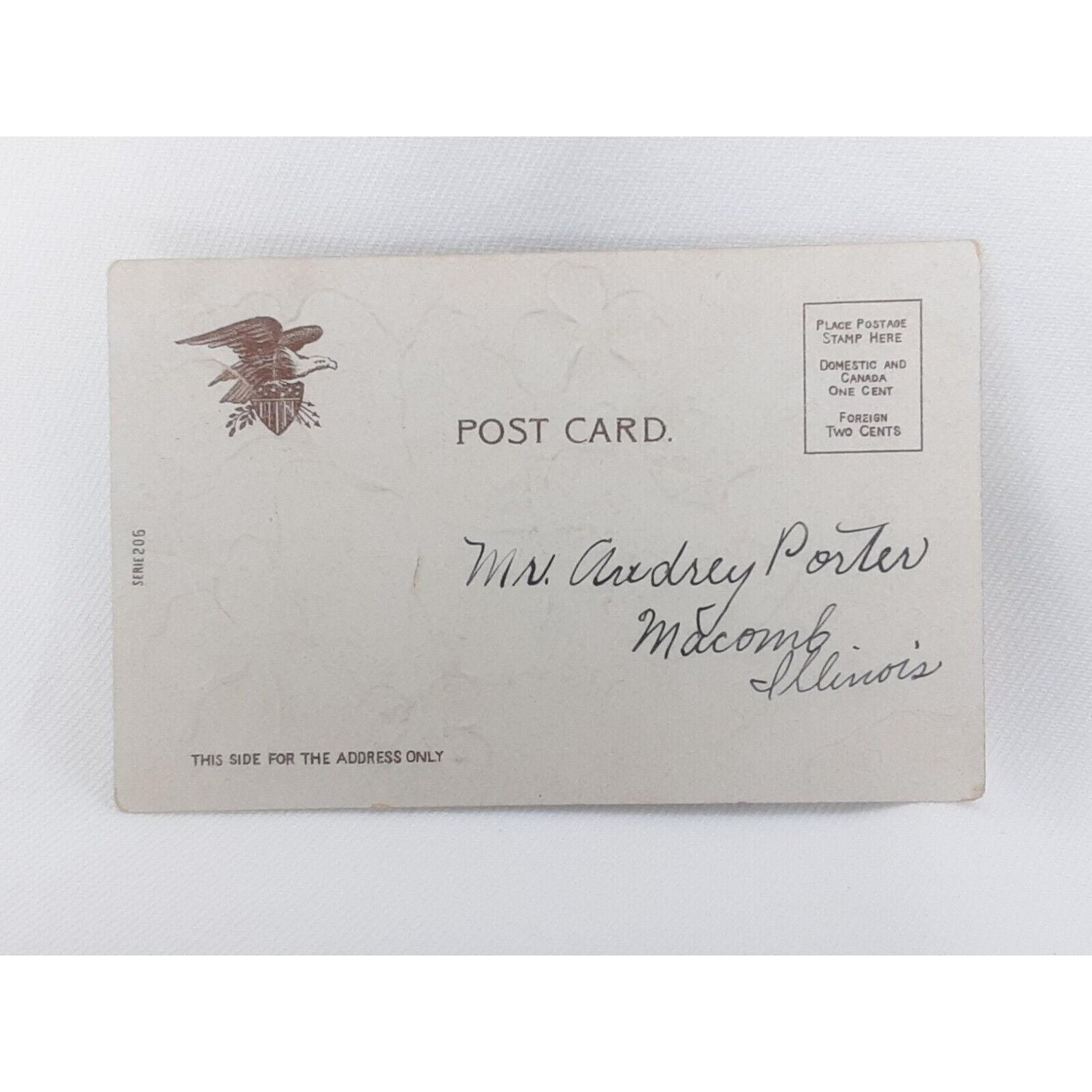 New Year Post Card Illustrated Postcard Co Series 205 Embossed Gabriel Unposted - Etsy