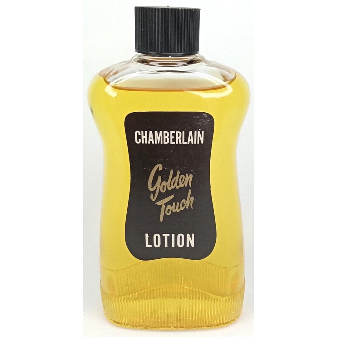 Chamberlain Golden Touch Glass Bottle With Paper Label Old Stock ...