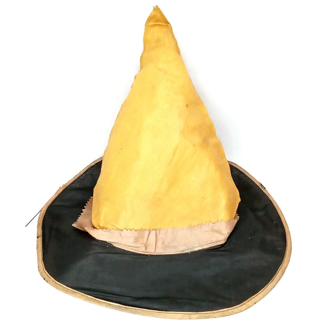 Depression Era Halloween Costume Witch Hat 1930s Ultra Rare - Etsy