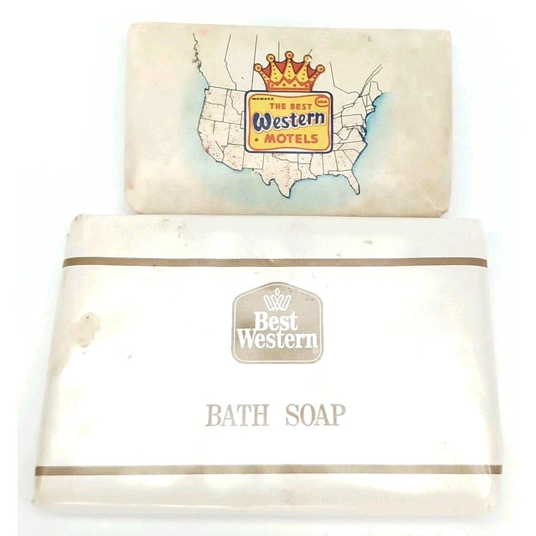 Vintage Hospitality Advertisement Bar Soap Best Western Motels 1980s - Etsy