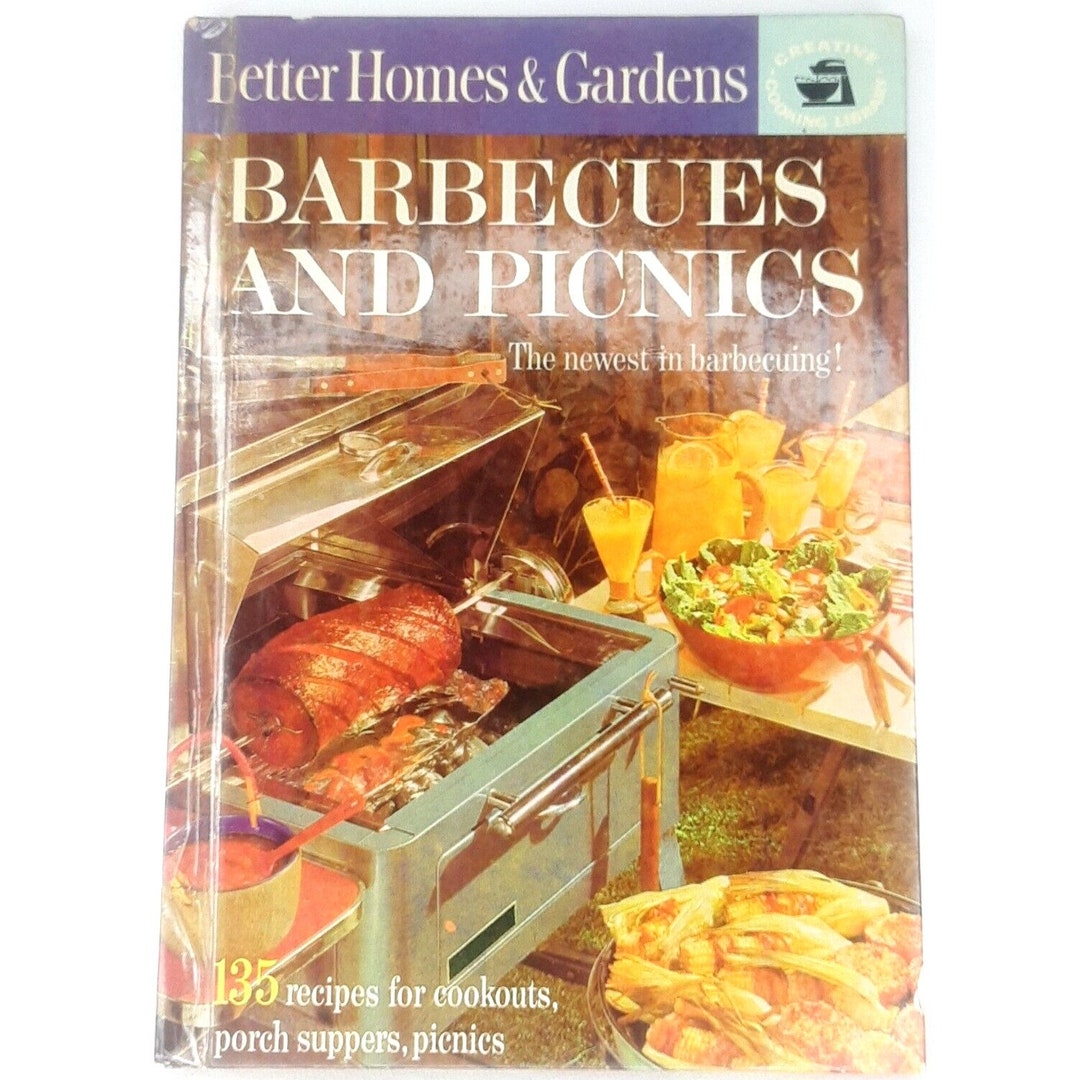 Recipes Barbecues and Picnics Cookbook 1963 Vintage Cookery and Cuisine ...