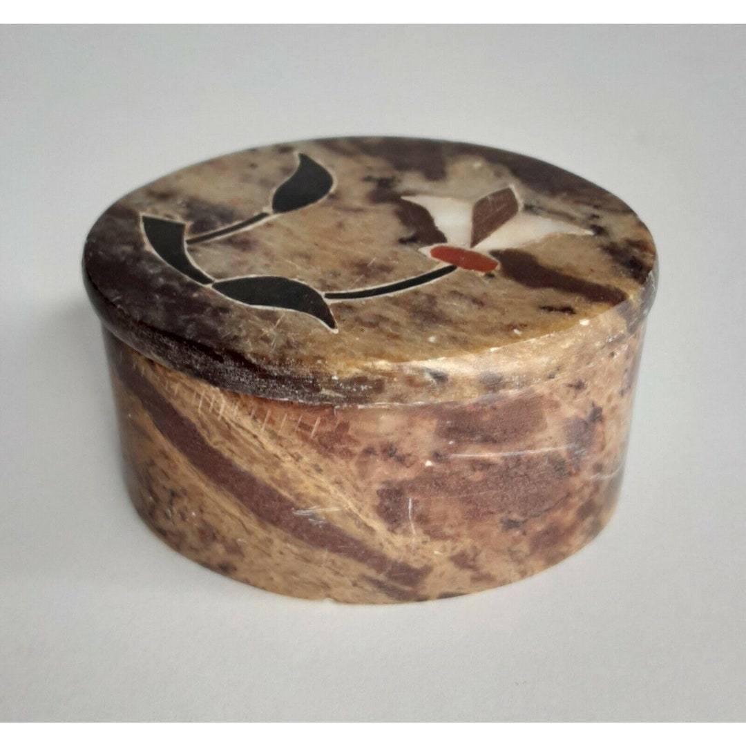 Spencer Gifts Trinket Box Atlantic City New Jersey Marble With Label - Etsy