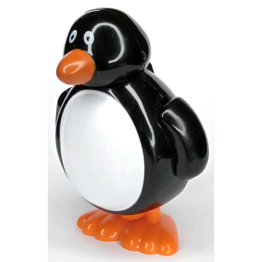 Vintage Wind-up Toy Waddling Penguin Pooper Candy Dispenser Candy Craft ...