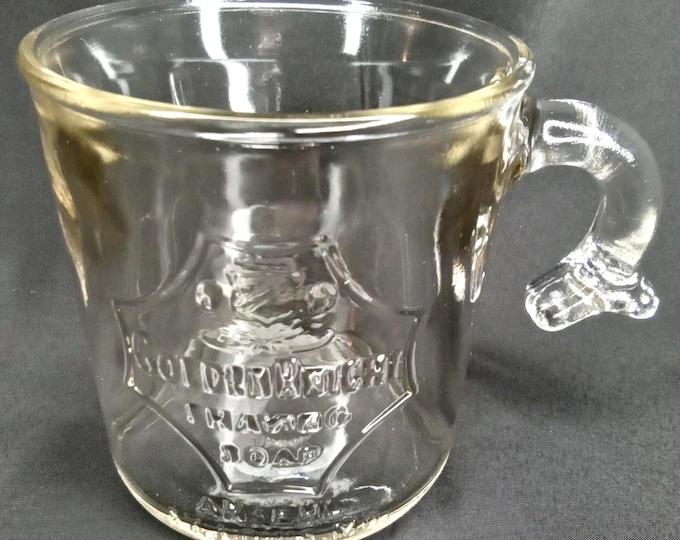 Antique Glass Shaving Mug Golden Knight Shaving Soap Ansehl St Louis MO ...
