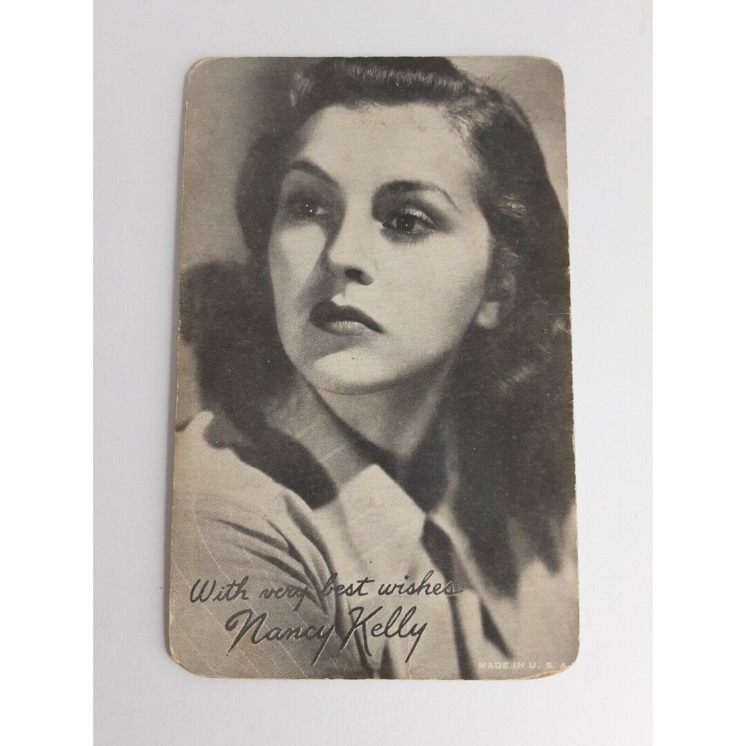 Nancy Kelly Actress Lithograph Photograph Headshot 1930s Hollywood - Etsy