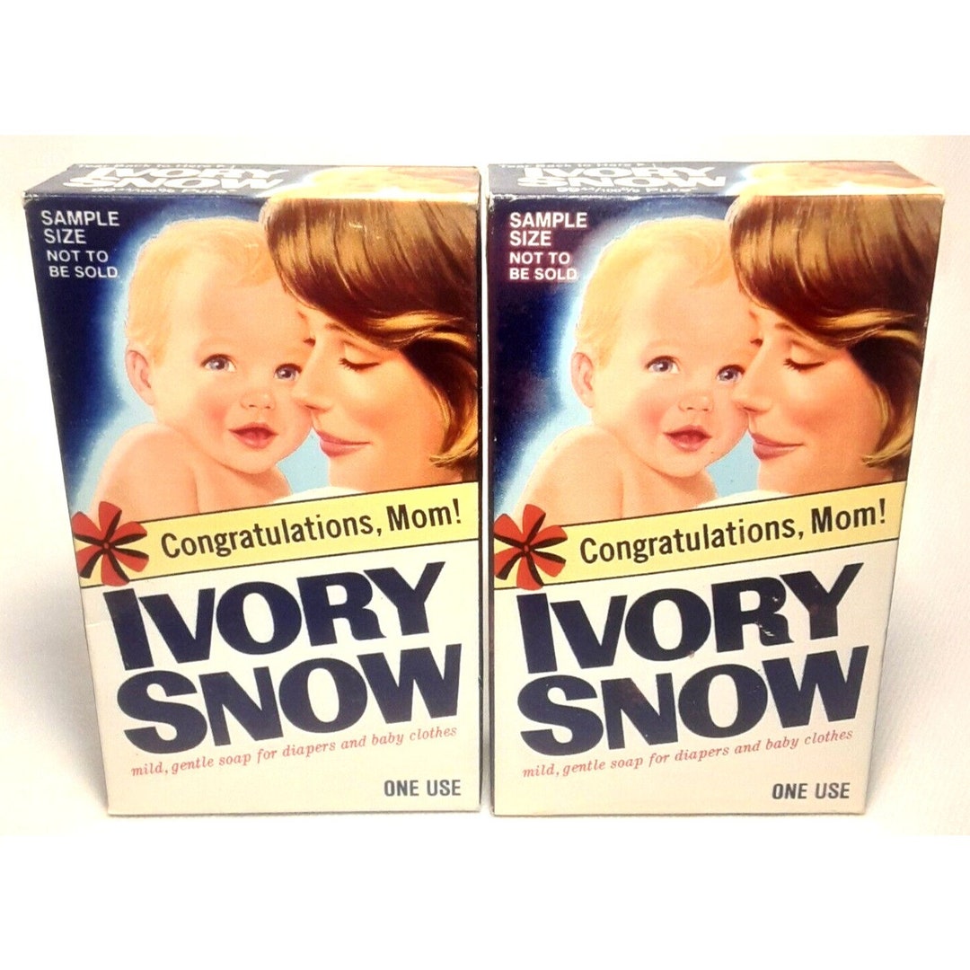 Old Stock Advertisement Sample Ivory Snow Set of 2 Cincinnati Ohio Full ...
