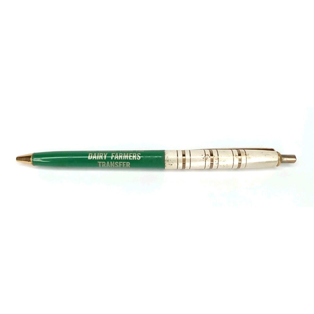 MCM Advertisement Ink Pen Dairy Farmers Transfer Decatur IL Readyriter ...
