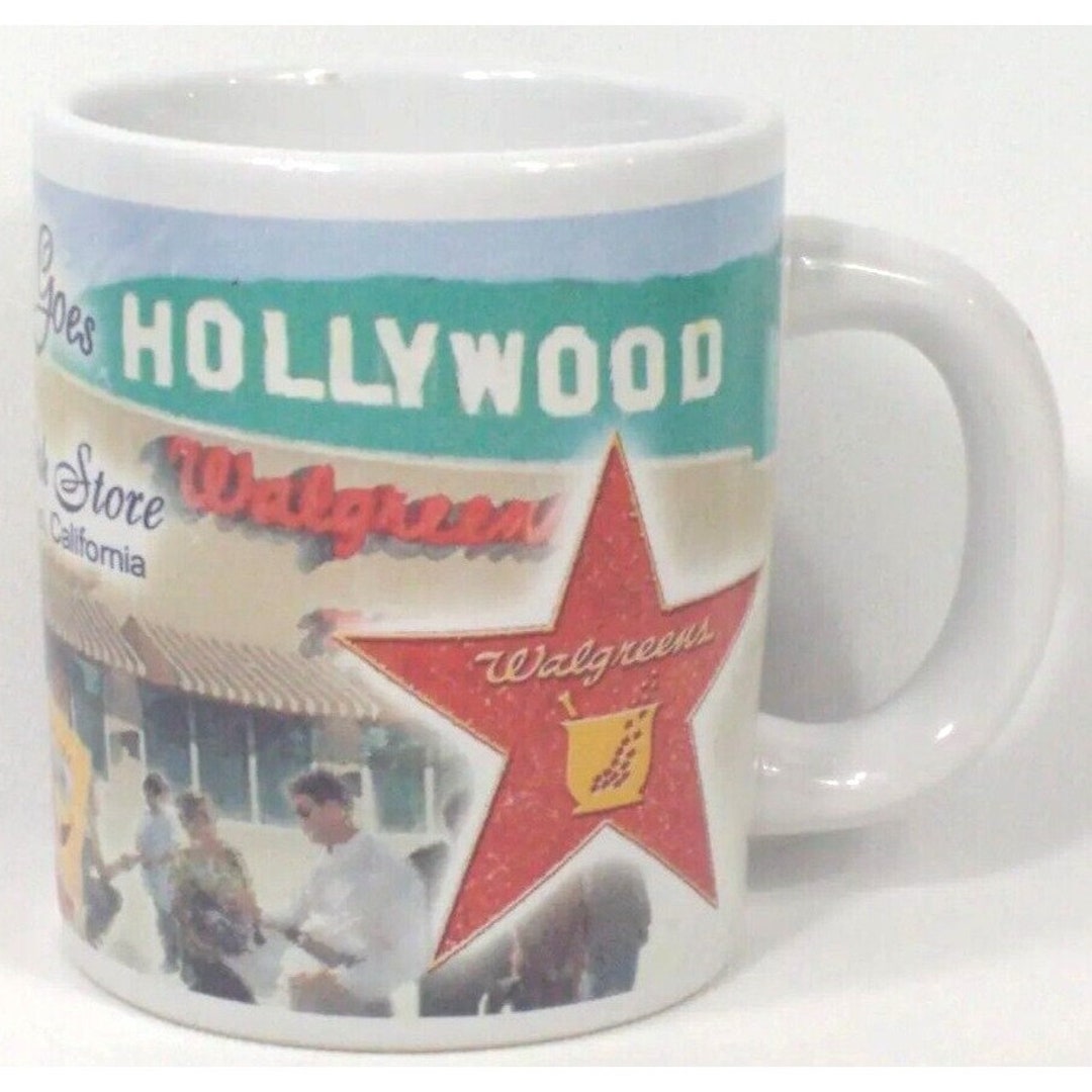 Taza de café Walgreens Goes Hollywood Celebración del 4000. aniversario ...