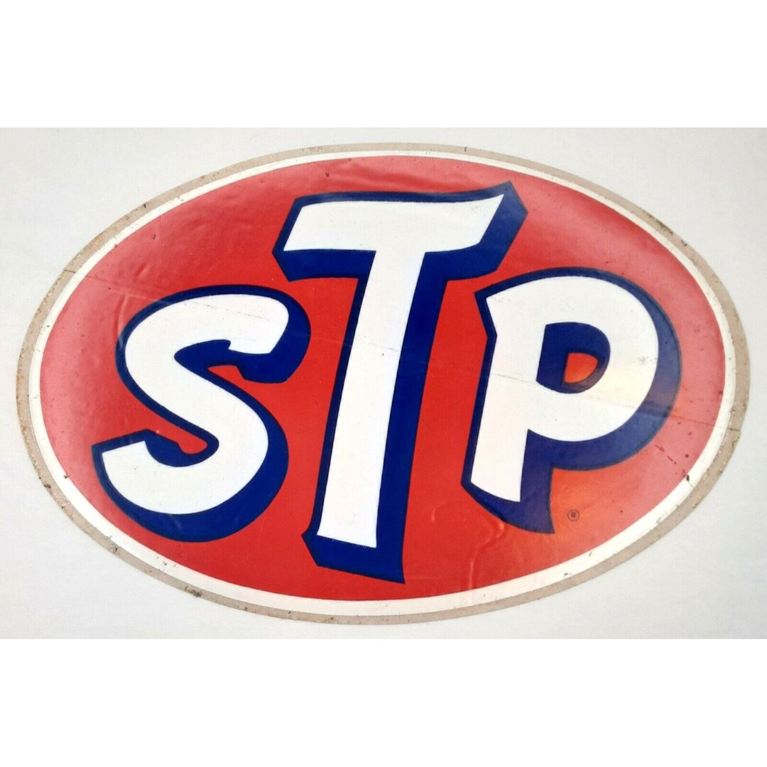 Decal STP Cars Run Smoother Quieter Longer Racing Memorabilia - Etsy