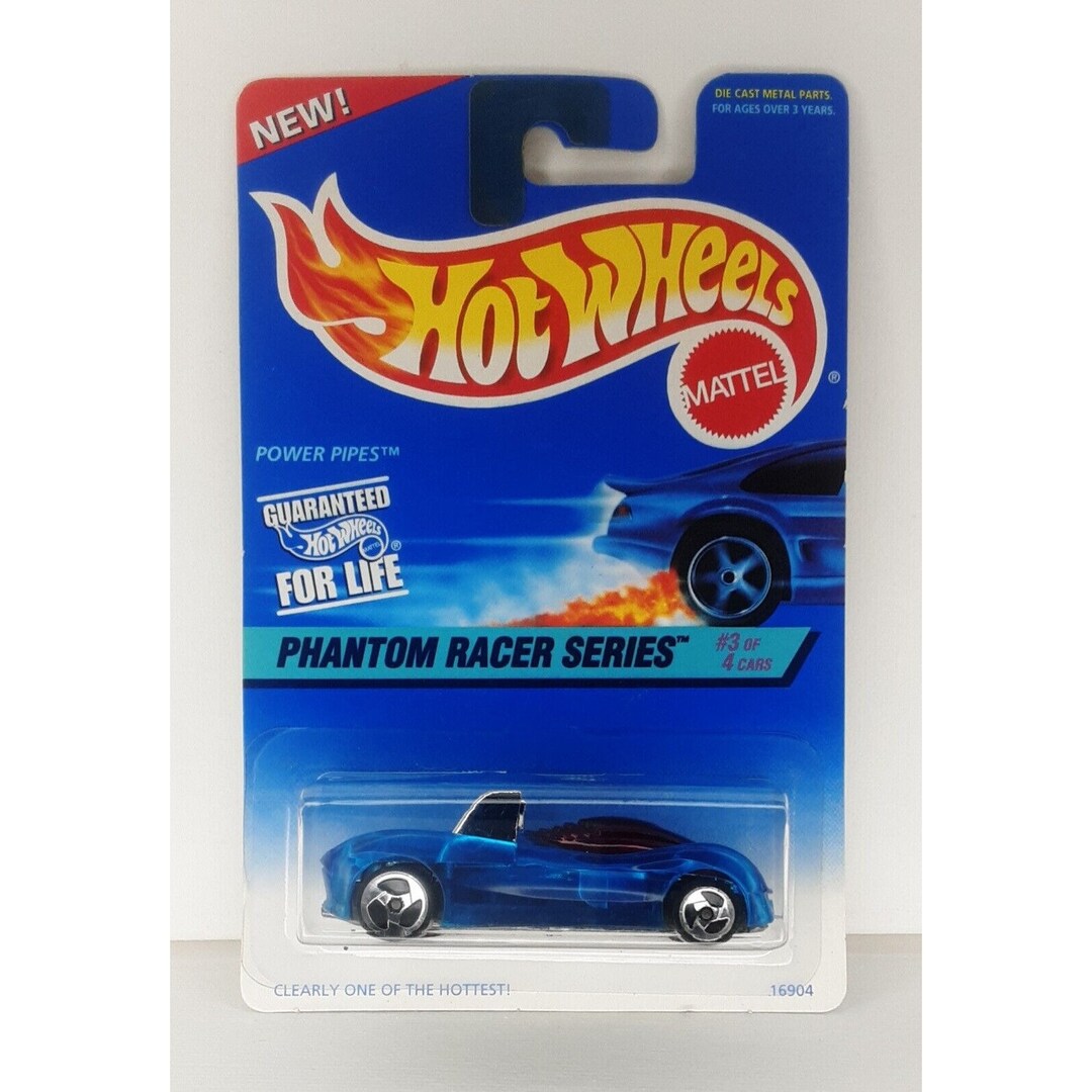 Hot Wheels Phantom Racer Series Power Pipes 1996 Diecast Car New in ...