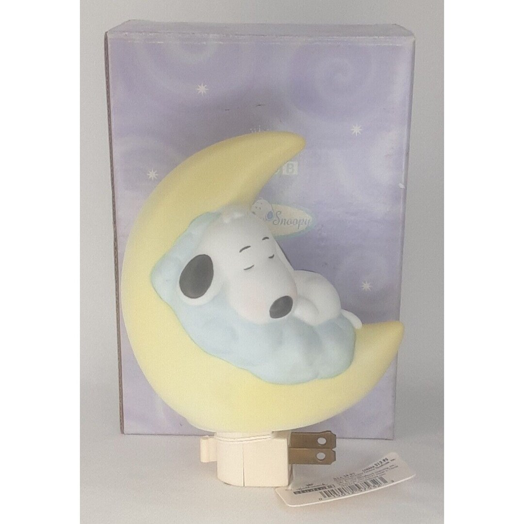 Peanuts Snoopy Crescent Moon Night Light Hallmark Studio B in Original ...