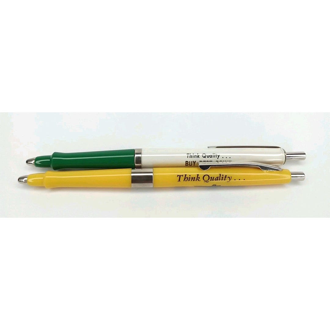 Vintage MCM Point Ballpoint Pen Set, Salesman Sample - Etsy