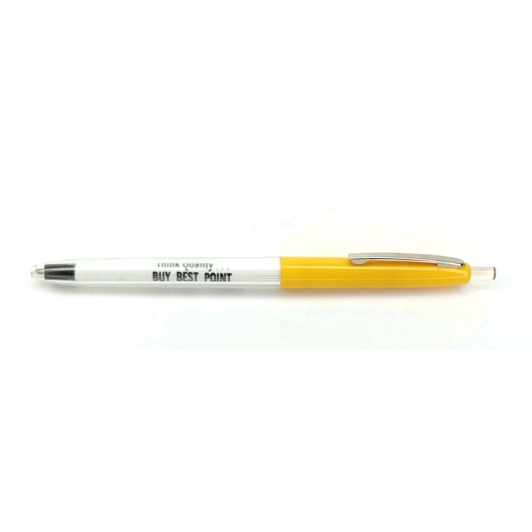 Vintage 1950s Point Ballpoint Pen – MCM Advertising Sample - Etsy