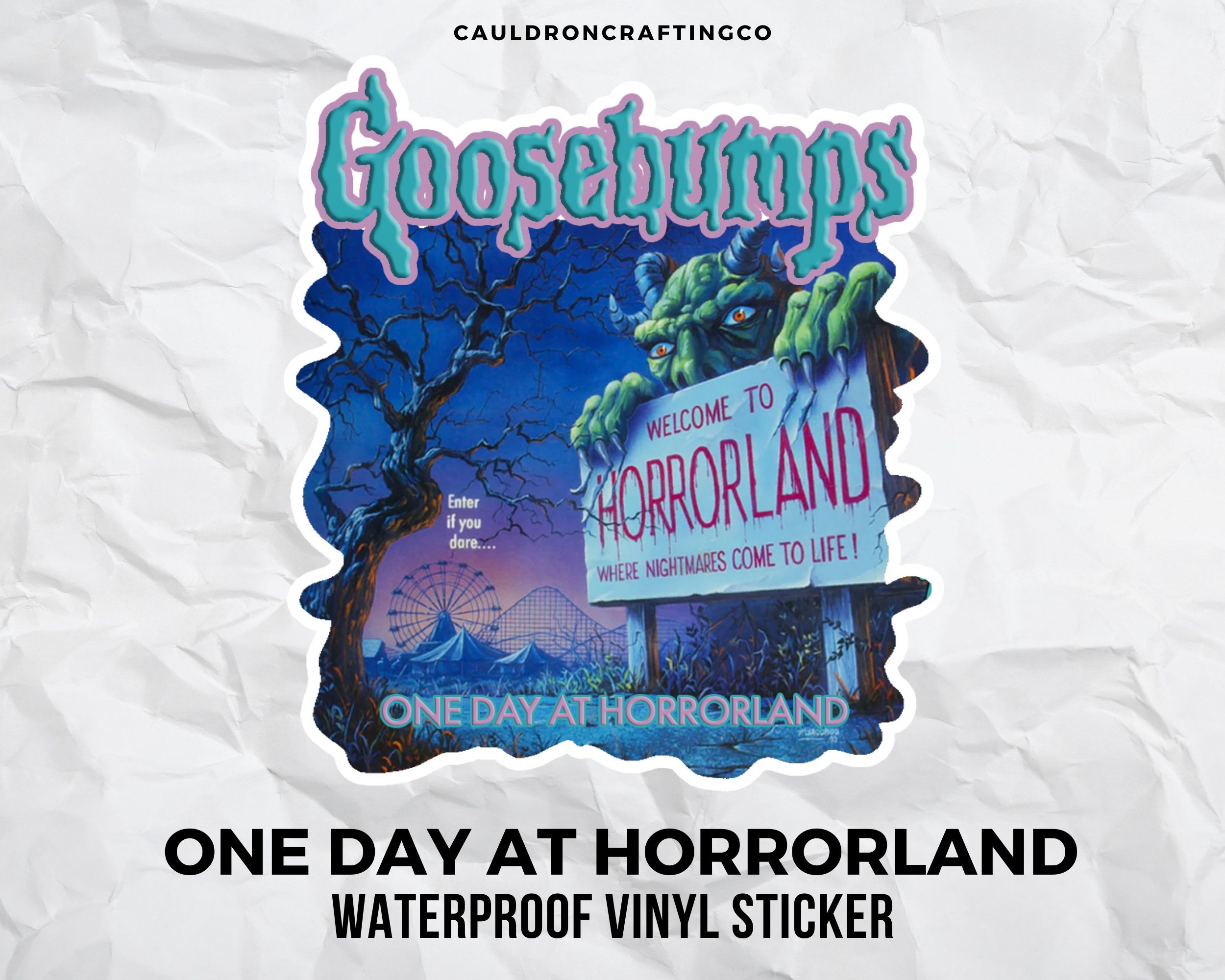 Goosebumps One Day At Horrorland