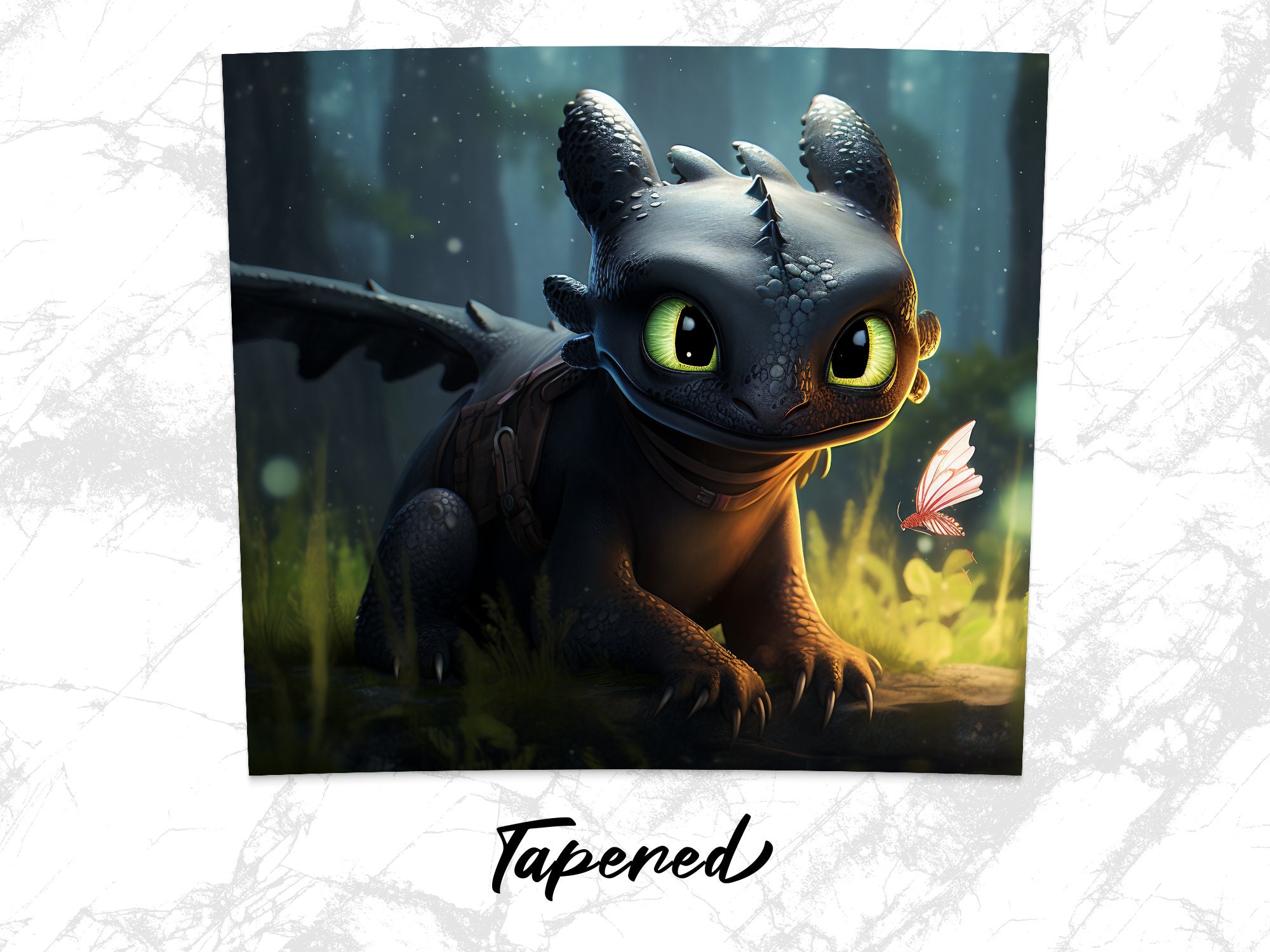 Baby Toothless Tumbler Cup Design 20oz Skinny Sublimation Tumbler ...