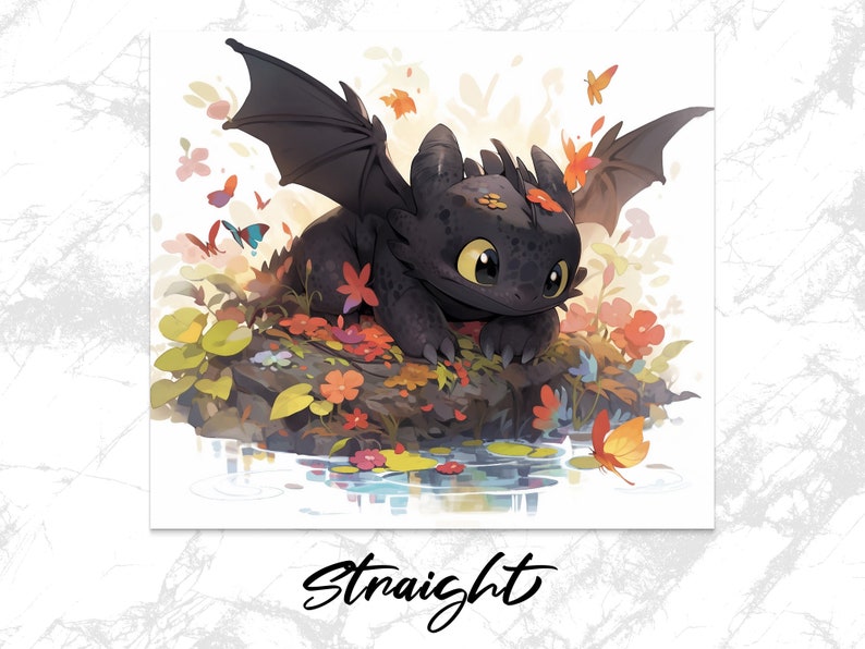 Cute Toothless Fall Tumbler Wrap PNG 20oz Skinny Sublimation Design ...