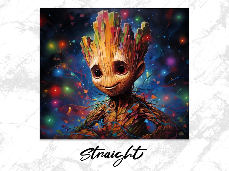 Baby Groot Christmas Tumbler Wrap PNG 20oz Skinny Tumbler Instant ...