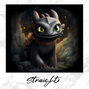 Toothless Tumbler Wrap 20 Oz Skinny PNG Sublimation Design Instant ...