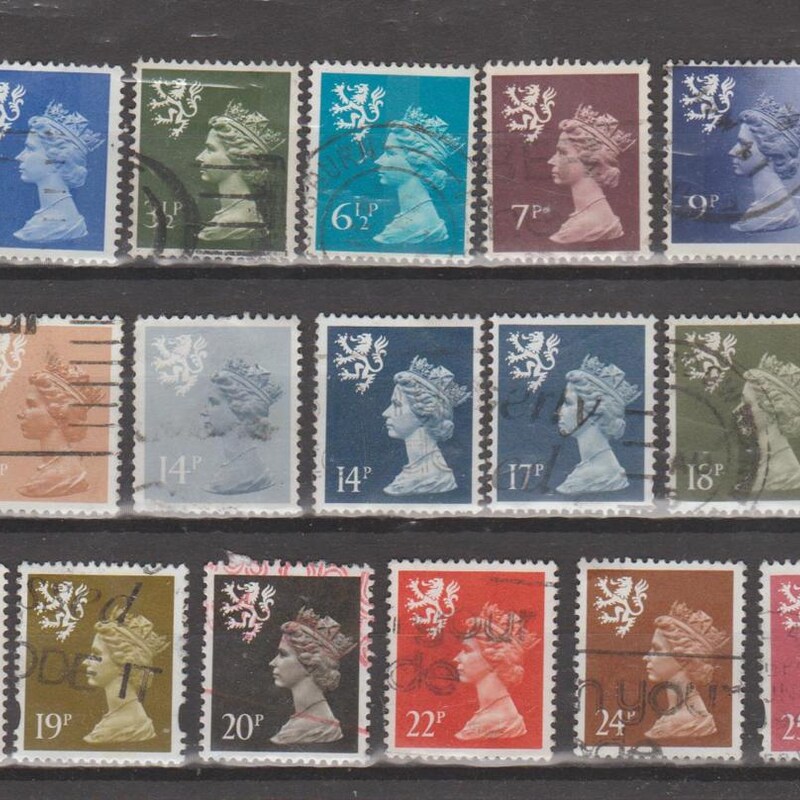 Rubber Stamp of Scotland - Etsy