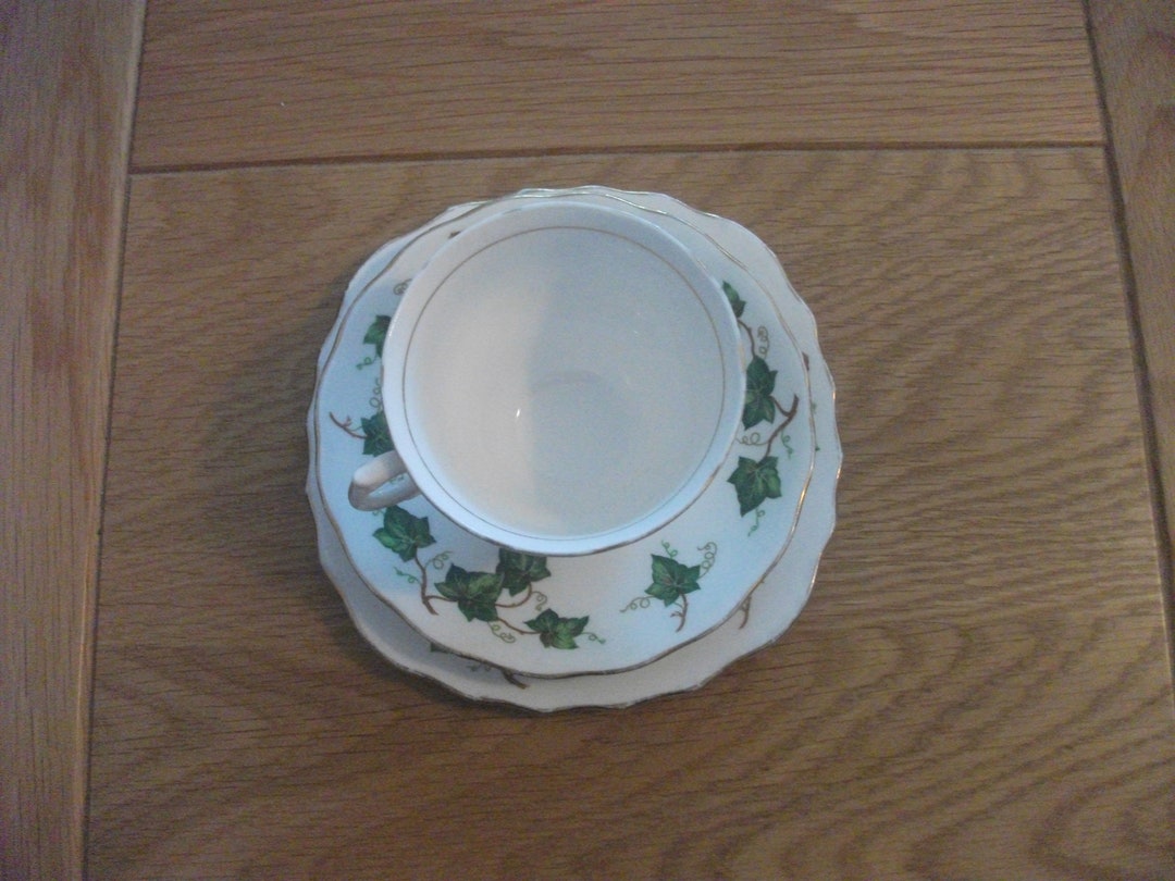 Colclough Bone China, Tea Cup, Saucer & Side Plate, From Original ...