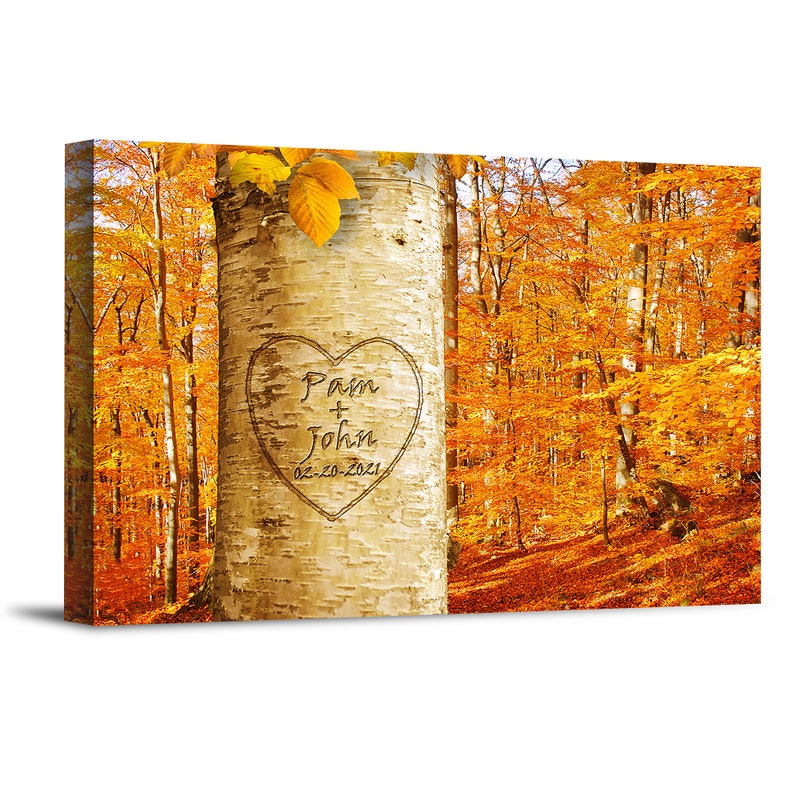 Names Carved on Tree - Etsy