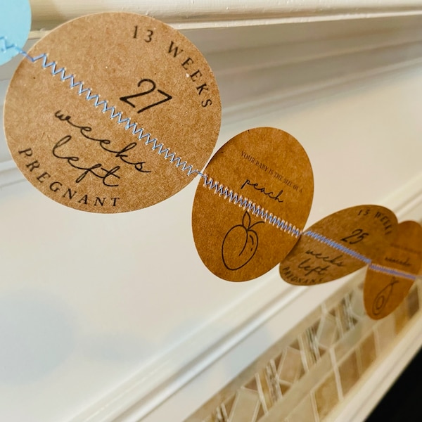 Pregnancy Countdown - Etsy