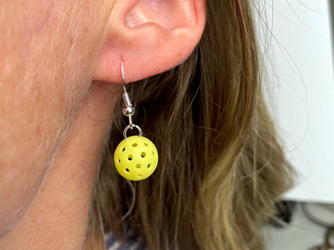 Pickleball Earrings - Etsy